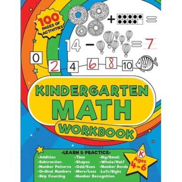 Under The Cover Press | Other | Kindergarten Math Workbook 0 Pages Of ...